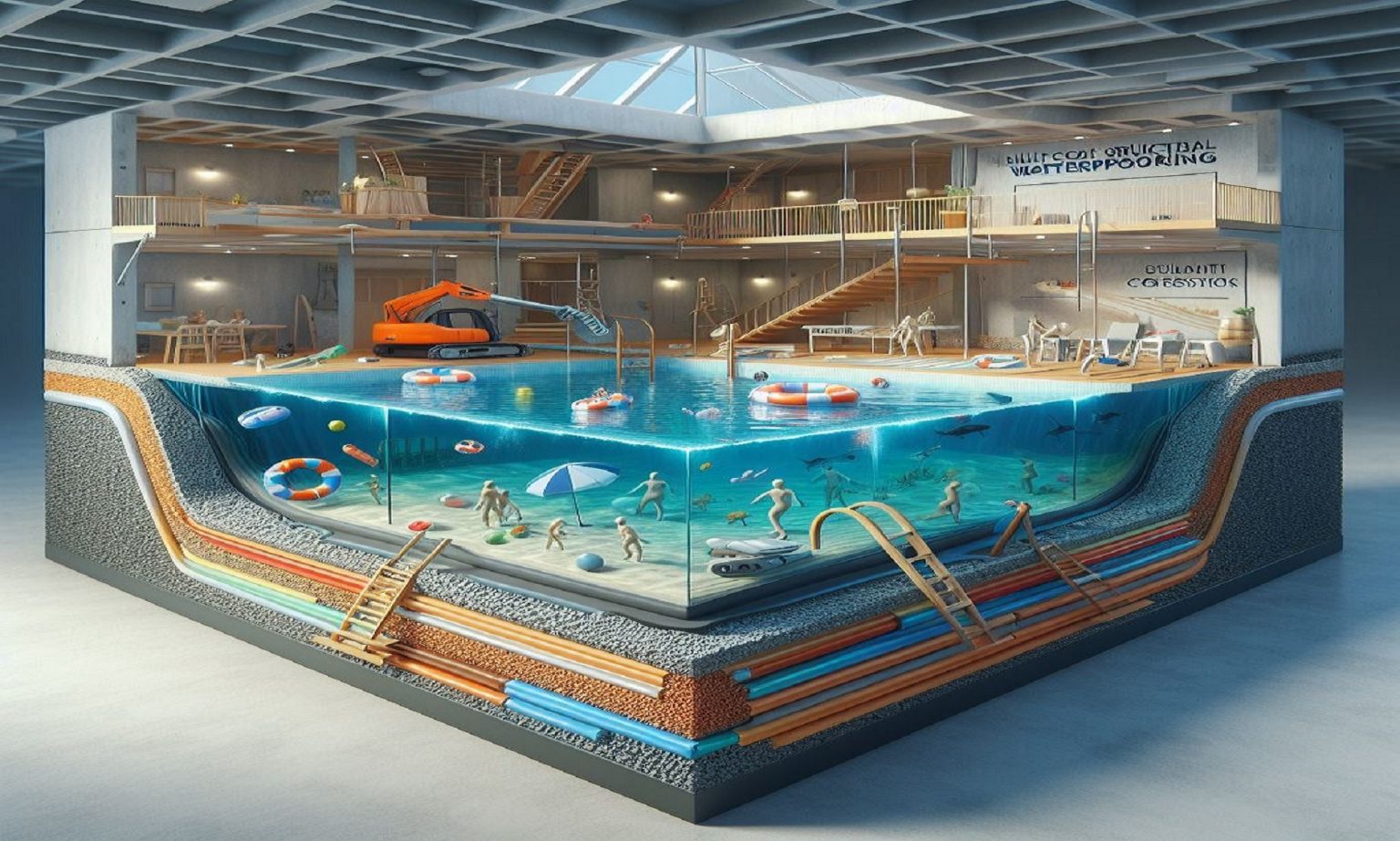 Multi-Coat Structural Waterproofing Render for Basements and Swimming ...